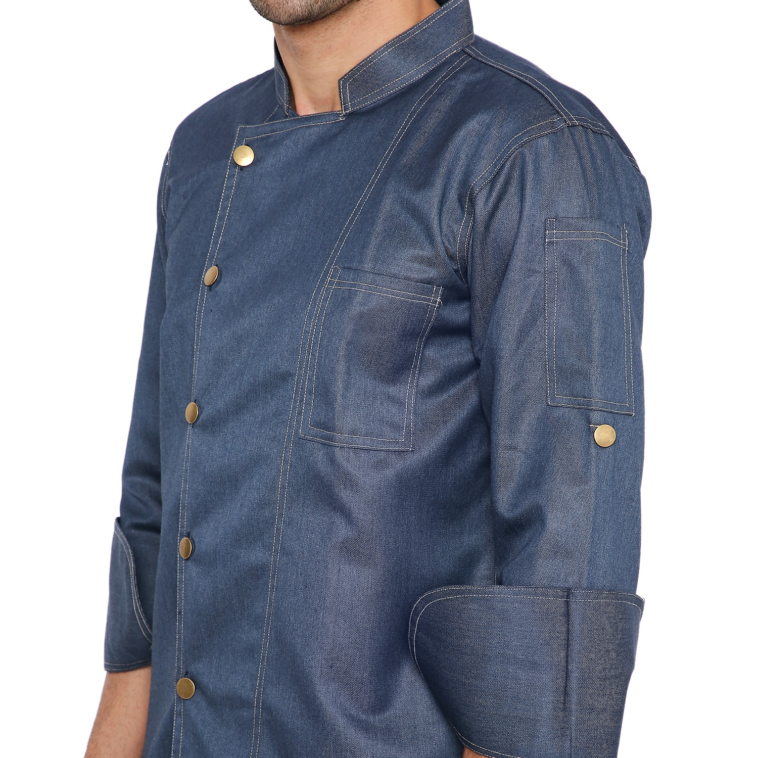 Mastering the Culinary Craft: The Perfect Denim Chef Coat for India’s ...